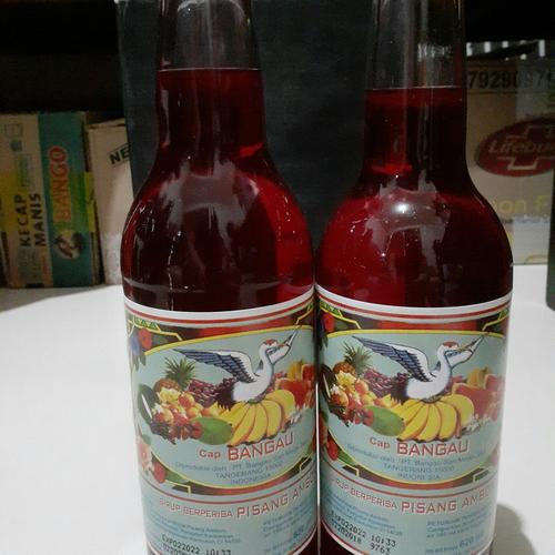 Jual SIRUP BANGAU/BANGO Rasa Pisang Ambon, enak dan legend - Jakarta ...