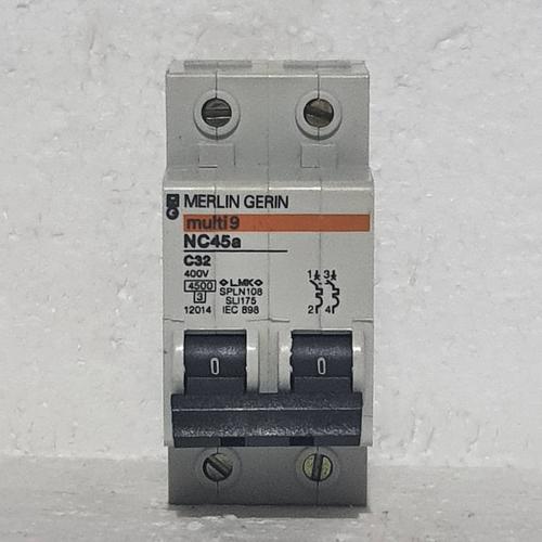 Jual MCB Multi9/Multi 9 Merlin Gerin NC45A 2P 32A / MCB Merlin Gerin 2P 32A - Jakarta Pusat ...