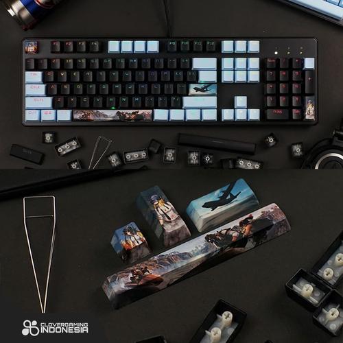 Jual Keycaps CLV PUBG Spacebar Set - PBT 4 Keycap Set Custom - Kota ...