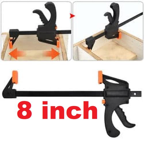 Jual F Clamp 8" Ratchet Bar Quick Grip Klem Clip Klip Penjepit Kayu ...