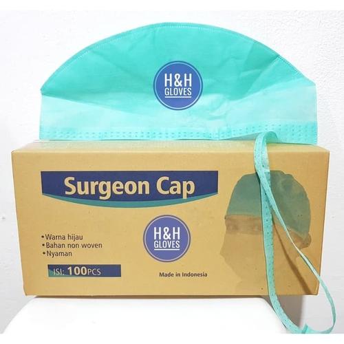 Jual Surgeon Cap || Topi Perawat ||Penutup Kepala Non Woven Original ...