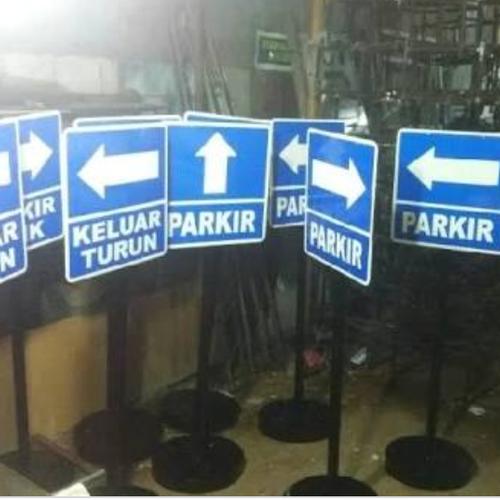 Jual Sign tanda rambu parkir keluar turun drop off belok larangan ...