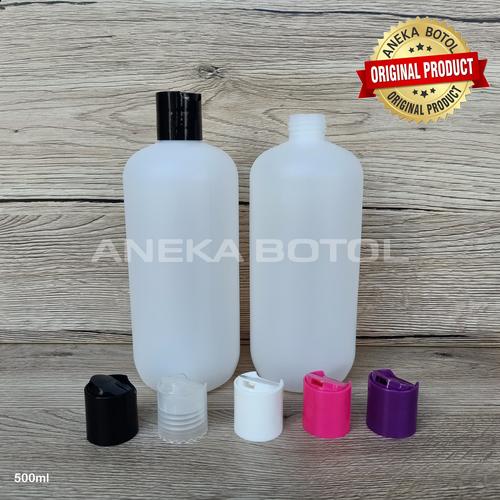 Jual BOTOL HDPE 500 ML NATURAL TUTUP PRESTOP / BOTOL MEDIS / ANTISEPTIC - natural - Kota Cirebon ...
