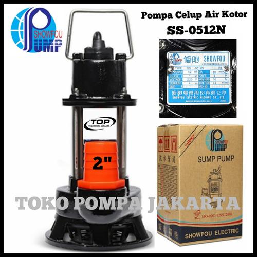 Jual Pompa Celup Air Kotor Showfou SS-0512N 1/2HP Pompa Sumbmersible Limbah - Jakarta Barat ...