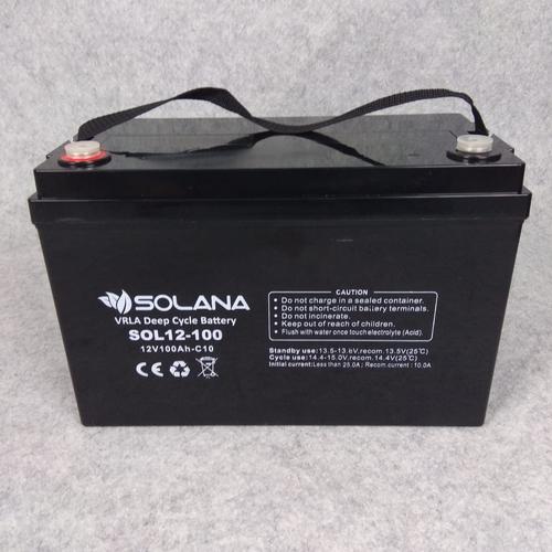 Jual SOLANA BATERAI AKI VRLA100AH 12V 100AH BATERAI SOLAR PANEL ...