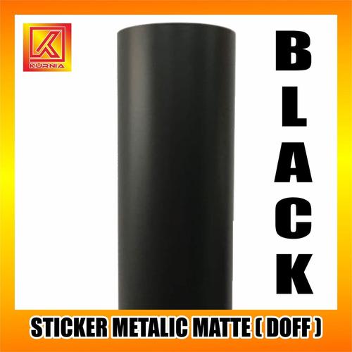 Jual STICKER METALIC MATTE ( Metalik Doff ) BLACK - Kota Bekasi ...