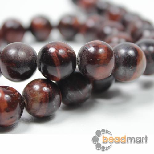 Jual Manik Batu Alam, Tiger Iron , 1 Renteng, Bahan Aksesoris - 6mm ...