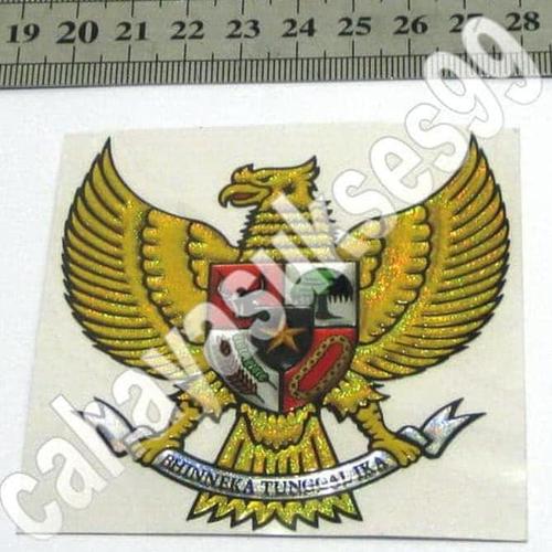 Jual Sticker Motor Timbul Garuda Kuning Stiker Decal Striping Plastic ...