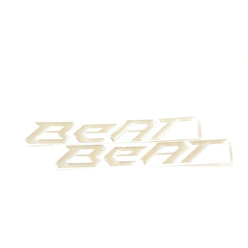 Jual STIKER EMBLEM TULISAN BEAT 17 x 2.5 CM HARGA PER SET - Kota Medan ...
