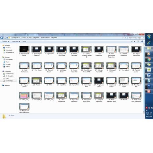 Jual VIDEO TUTORIAL MEMBUAT SISTEM INFORMASI AKADEMIK DENGAN ...