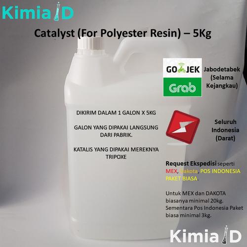Jual Catalyst - 5 Kg - Catalyst For Polyester Resin - Katalis - Jakarta ...