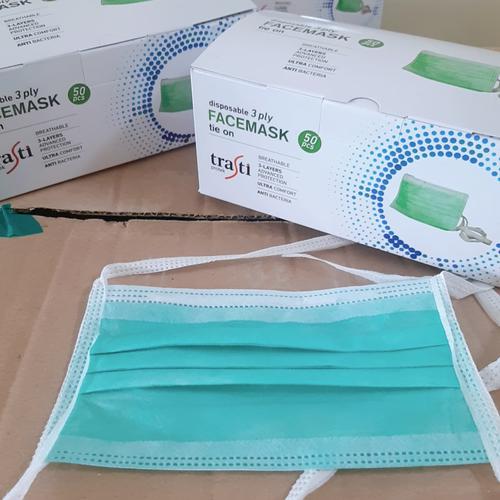 Jual masker medis / surgical mask / trasti 3ply - Kab. Bandung Barat ...