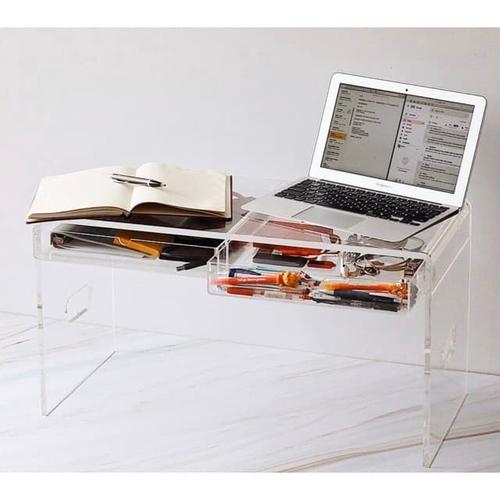Jual Akrilik Meja Laptop dan Laci / Work from home akrilik - PACKING ...