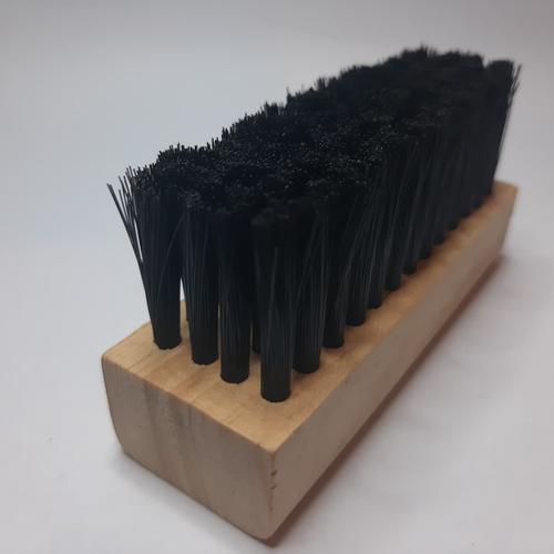 Jual Sikat sepatu PET hitam 0.3 mm kayu P95xL30xT20x panjang bulu 25 mm ...