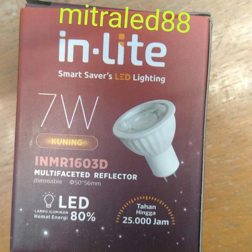 Jual Lampu Led mr16/tusuk 7w/7watt inlite/in-lite dimmer 220v - Jakarta ...