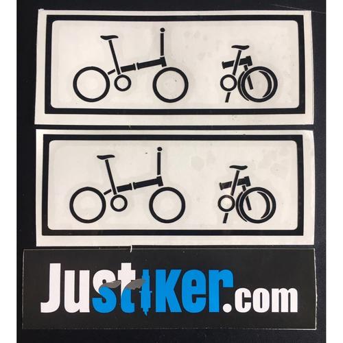 Jual Sticker Logo Icon Folding Bike. Dahon. Fnhon. Pacific. Element ...