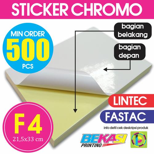 Jual Kertas Sticker Chromo Glossy Ukuran Folio | Stiker Kromo - FPL ...