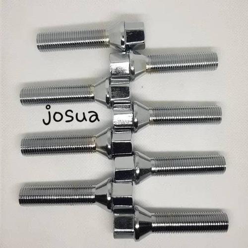 Jual Baut Roda Mercedes-Benz Mercy BMW VW MAZDA 14MM panjang 5cm P.1.50 ...