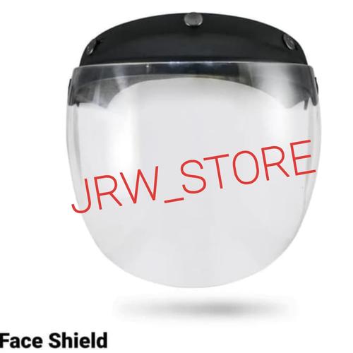 Jual FACE SHIELD PELINDUNG WAJAH SAFETY MEDIS MEDICAL KACA CLEAR HELMET ...