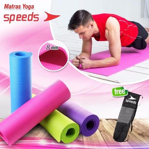 Jual MATRAS YOGA SPEEDS 8MM SENAM YOGA - Orange - Jakarta Barat ...