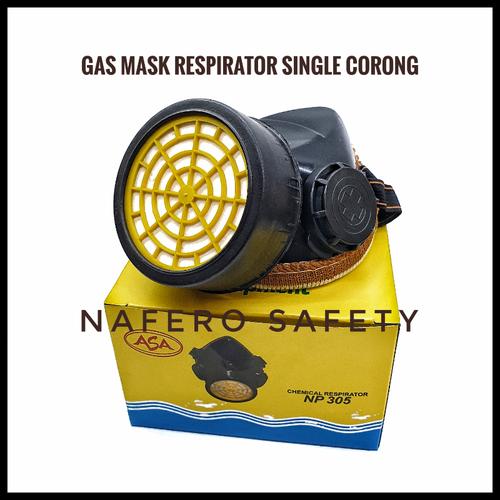 Jual RESPIRATOR GAS MASK MASKER CHEMICAL ZAT KIMIA CORONG BABI ...
