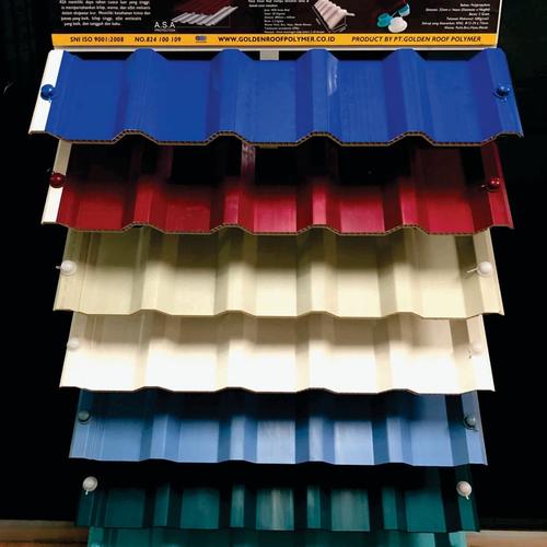 Jual Atap UPVC AMAN ROOF -840 12mm (Warna Biru A.S.A, Merah A.S.A ...