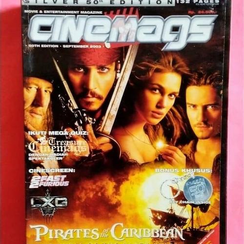 Jual Majalah CINEMAGS No.50 Sep 2003 Cover JOHNNY DEPP - Kota Tangerang ...