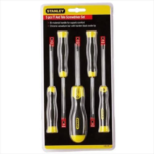 Jual Obeng Torx Bintang set ( STHT65155 ) CG S/Driver Stanley 5pc set ...