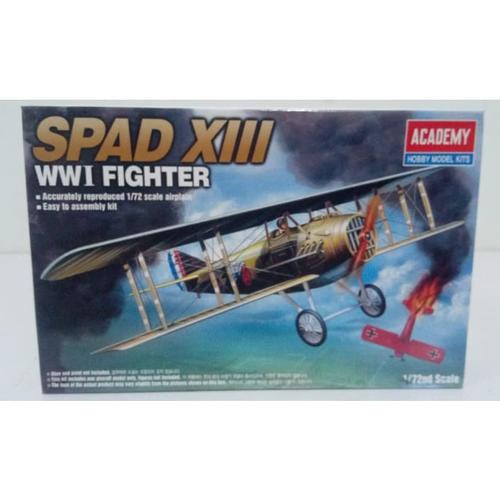 Promo MAINAN RAKITAN ACADEMY AM-12446/1623 1/72 SPAD XIII WWI FIGHTER ...