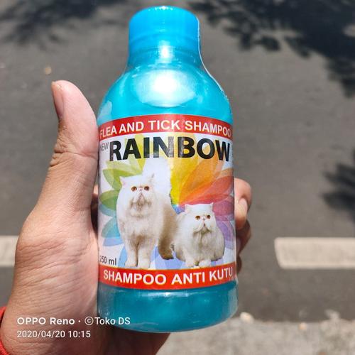 Jual Rainbow shampoo cat 250ml - shampoo kucing anti kutu kucing sampo ...