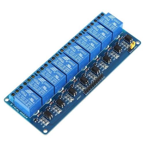 Jual 8 Channel Relay Optocoupler Module 5V - Kota Surabaya - AIF ...