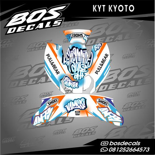 Jual DECAL STICKER HELM KYT KYOTO HALF FACE 001 - Kab. Ponorogo ...