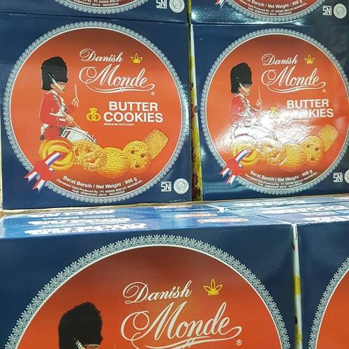 Jual Danish Monde Butter Cookies-Biskuit Monde Kaleng 908gr - Kota ...