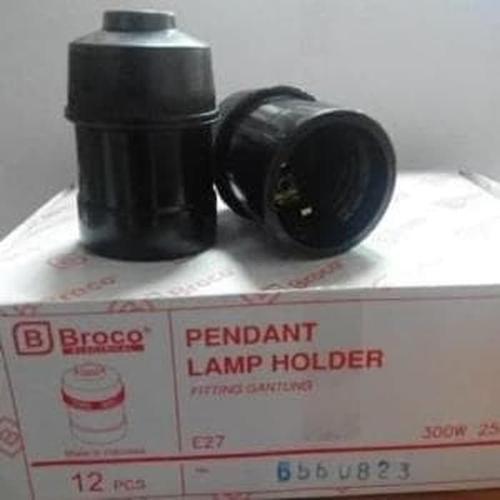 Jual FITTING BROCO/FITTING GANTUNG BROCO WARNA HITAM 216L - Jakarta Pusat - BestBright Store ...