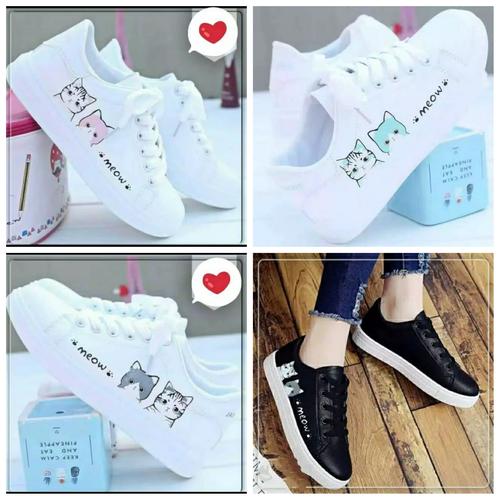 Jual Sepatu Kets Sneakers Anak Laki Perempuan Meow Sepatu Meow Anak Cwe ...
