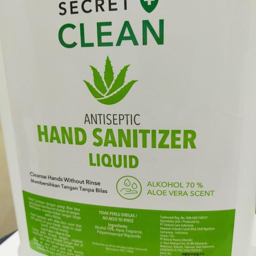 Jual Secret Clean Hand Sanitizer 5 Liter - Kota Makassar - AXCELCOM ...