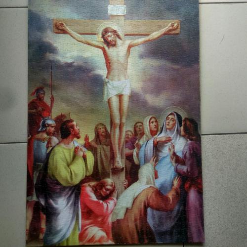 Jual PUZZLE YESUS CHRIST 1000 PCS GLOWING TOMAX jigsaw Puzzle high ...