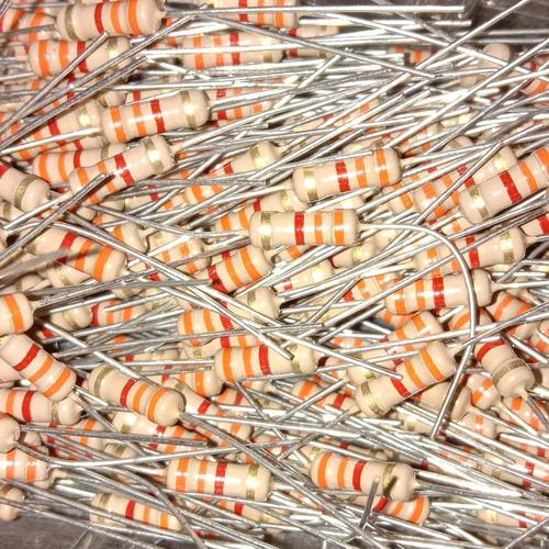 Jual Resistor 3k3Ohm 3K3 0.2watt 1/2w toleransi 5% - Kota Depok - PCM ...