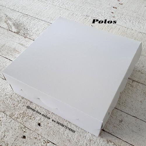 Jual 50pcs Dus Nasi R10 Putih POLOS Kotak Nasi R10B 22x22 Box Nasi ...
