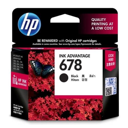 Jual Tinta Printer HP 678 Catridge HP 678 Hitam Warna Tricolor Original ...