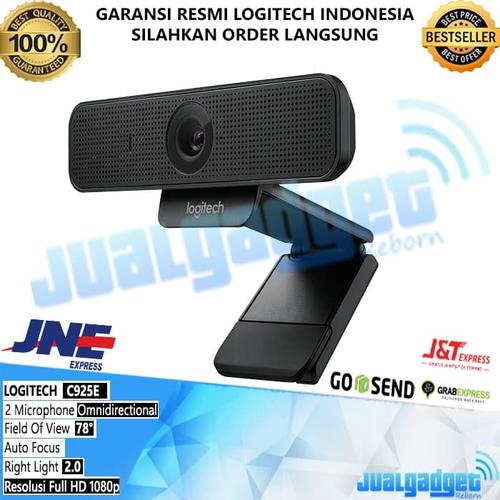 Jual Logitech WebCam Web Camera C925e FHD 1080p - AutoFocus - For ...