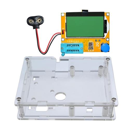 Jual Acrylic Case Casing Box Transparent For LCR-T4 ESR Transistor ...