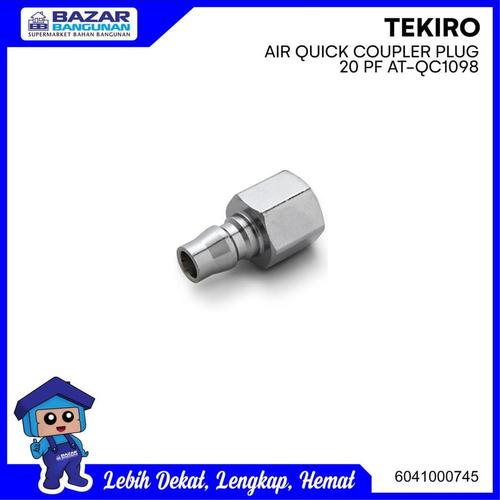 Jual AIR QUICK COUPLER KOPLER PLUG SAMBUNGAN KOMPRESOR ANGIN TEKIRO PF 20 - Kota Bekasi - Bazar ...