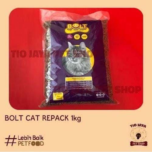 Jual Bolt Cat Food REPACK 1Kg - Btk Bulat, 1 kg - Kota Surabaya - Tio ...