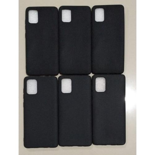 Jual SILIKON BLACK SOFT CASE SAMSUNG A51 / A71 CASE POLOS HITAM - Kota ...
