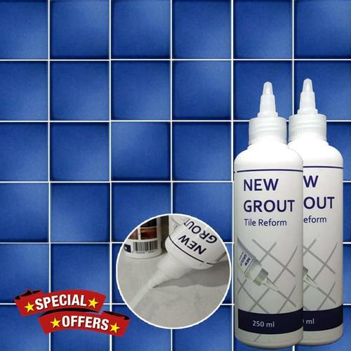 Jual Cairan Pengisi Nat Keramik Anti Jamur Tile Reform New Grout 250ml ...