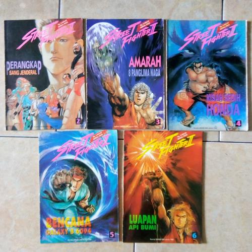Jual Majalah Komik Street Fighter II. 5 pcs 2,3,4,5,6. Garuda Mas ...