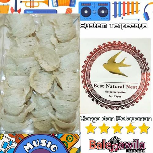 Jual Segitiga 1 KG Sarang Burung Wallet Walet Ori Best Natural Bird ...