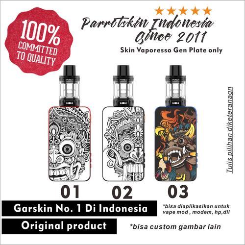 Jual Garskin Skin Vaporesso Gen barong Edition sticker - Kota Tangerang ...