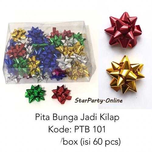 Jual Pita Bunga Jadi Garis Kilap Box /Mutiara /Pita Souvenir - gliter ...